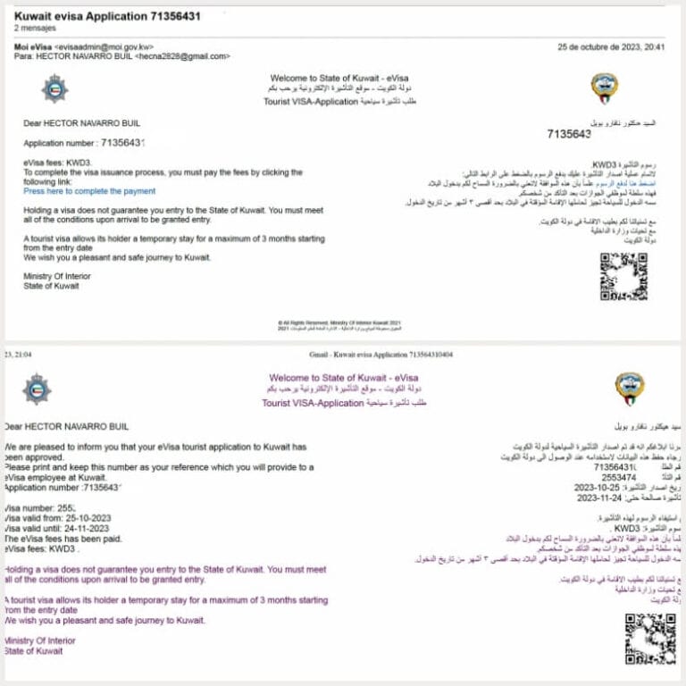 Visado y eVisa de Kuwait: Información y Solicitud